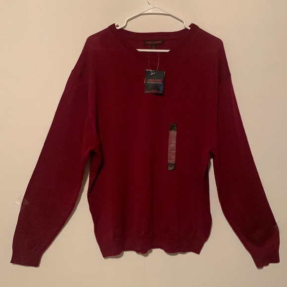 LineaUomo | Sweaters | Linea Uomo Mens Knit Sweater Nwt | Poshmark